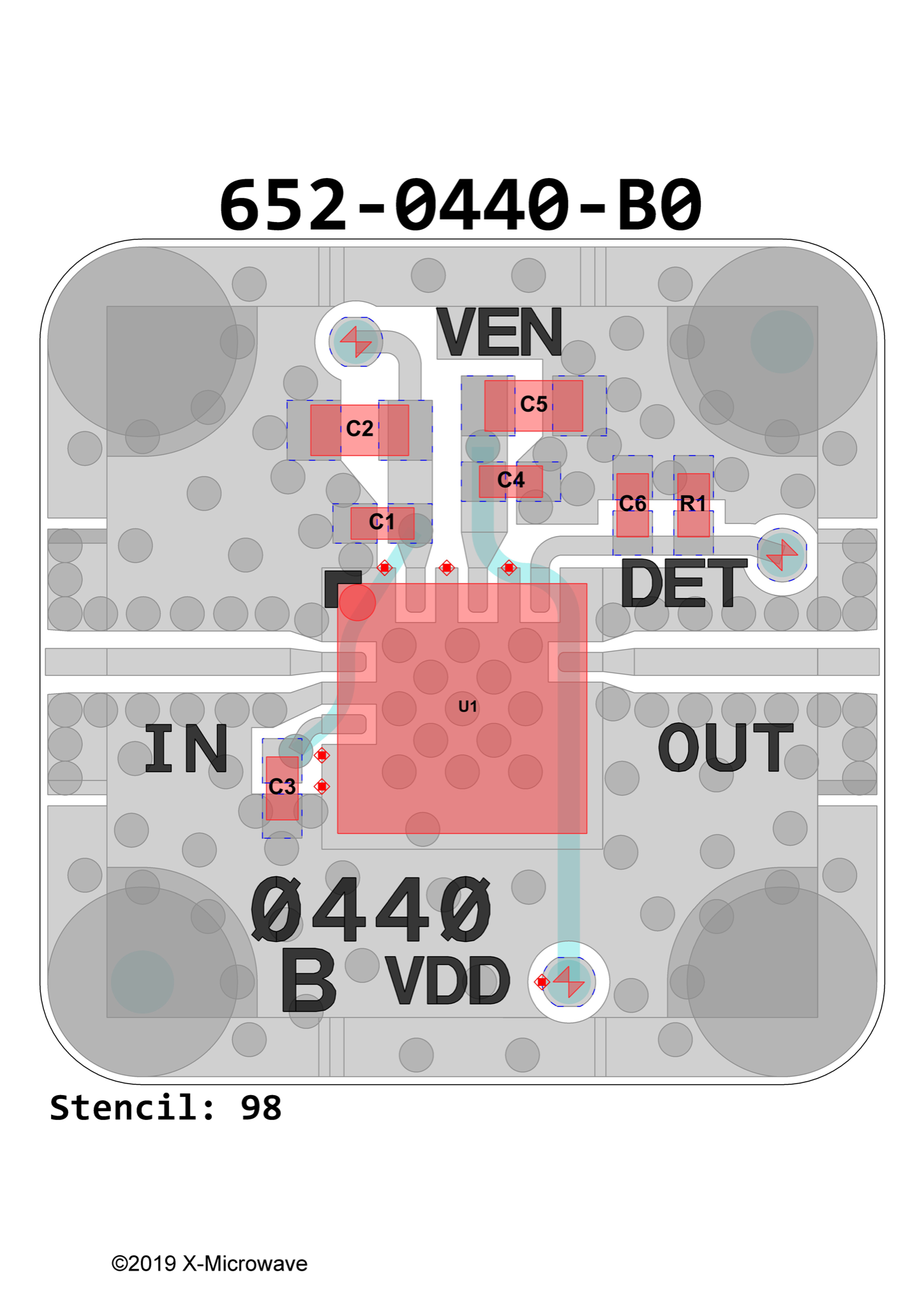 XM-A4W5-0404D, CMD169P4SMT On X-Microwave, LLC