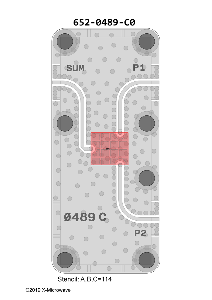 XM-A4H7-0409D, PDW05758SMT On X-Microwave, LLC