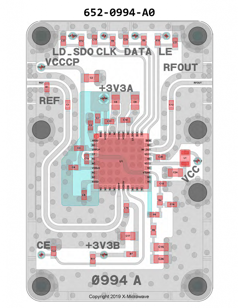 XM-A6D8-0609D, HMC833LP6GESMT On X-Microwave, LLC